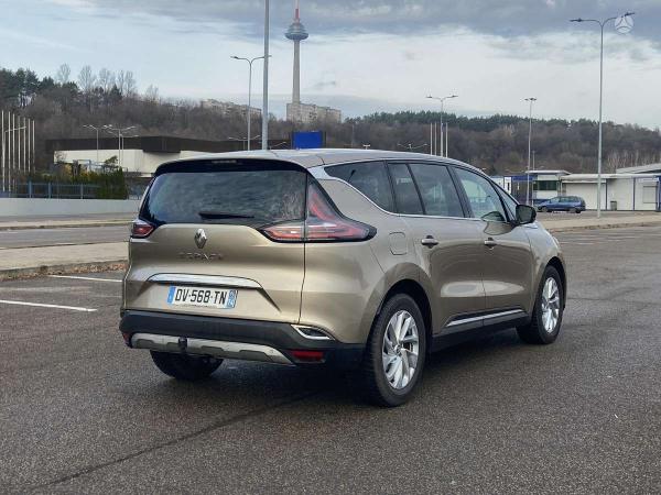Brūns Renault Espace 2015 Viļņa, ar dzinēja tilpumu 1.60 L un nobraukumu 265 tūkst. km par 8200 €, foto 3 vietnē AUTOMOTO.COM.LV