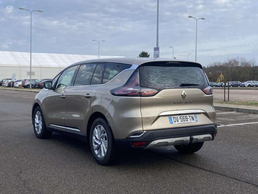 Brūns Renault Espace 2015 Viļņa, ar dzinēja tilpumu 1.60 L un nobraukumu 265 tūkst. km par 8200 €, foto 7 vietnē AUTOMOTO.COM.LV