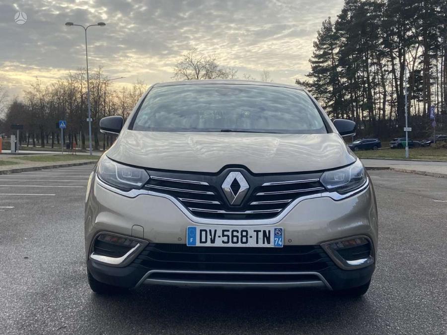 Brūns Renault Espace 2015 Viļņa, ar dzinēja tilpumu 1.60 L un nobraukumu 265 tūkst. km par 8200 €, foto 10 vietnē AUTOMOTO.COM.LV