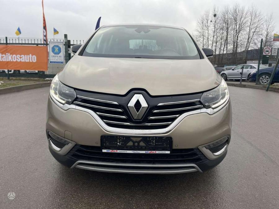 Brūns Renault Espace 2015 Kauņa, ar dzinēja tilpumu 1.60 L un nobraukumu 216 tūkst. km par 7550 €, foto 1 vietnē AUTOMOTO.COM.LV