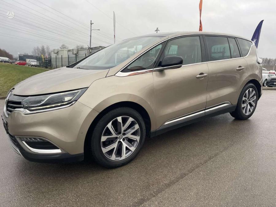 Brūns Renault Espace 2015 Kauņa, ar dzinēja tilpumu 1.60 L un nobraukumu 216 tūkst. km par 7550 €, foto 2 vietnē AUTOMOTO.COM.LV