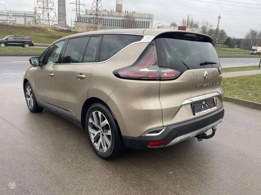 Brūns Renault Espace 2015 Kauņa, ar dzinēja tilpumu 1.60 L un nobraukumu 216 tūkst. km par 7550 €, foto 13 vietnē AUTOMOTO.COM.LV