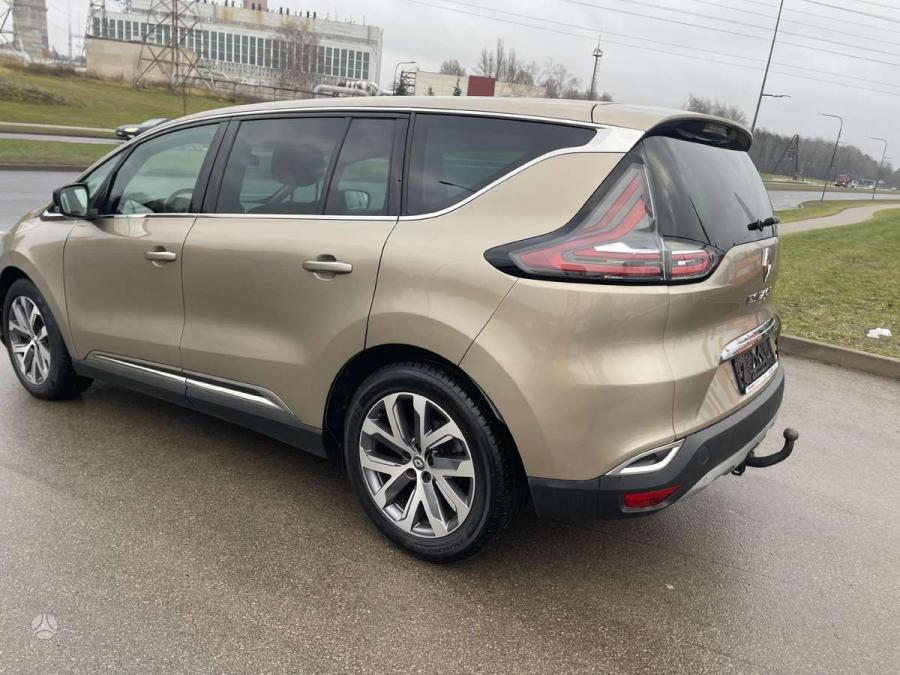 Brūns Renault Espace 2015 Kauņa, ar dzinēja tilpumu 1.60 L un nobraukumu 216 tūkst. km par 7550 €, foto 14 vietnē AUTOMOTO.COM.LV