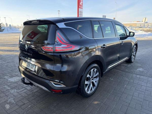 Brown Renault Espace 2015 in Taurage, with an engine capacity of 1.60 L and mileage of 96 thousand km for 7900 €, photo 5 on AUTOMOTO.COM.LV