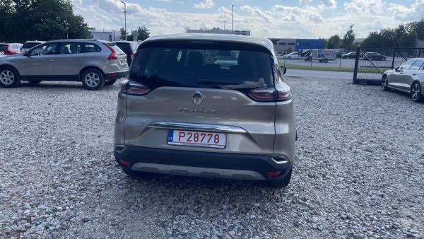 Brown Renault Espace 2015 in Kaunas, with an engine capacity of 1.60 L and mileage of 290 thousand km for 5950 €, photo 6 on AUTOMOTO.COM.LV
