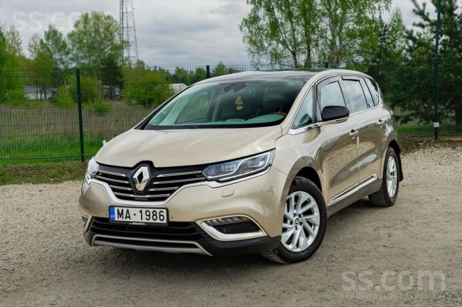 Коричневый Рено Эспейс 2015 в Рига, объемом двигателя 1.60 л и пробегом 211 тыс. км за 9990 €, фото 1 на AUTOMOTO.COM.LV