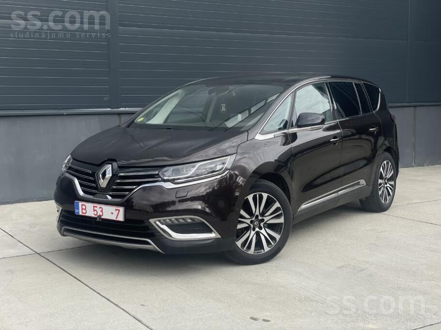 Brown Renault Espace 2015 in Riga, with an engine capacity of 1.60 L and mileage of 206 thousand km for 9800 €, photo 1 on AUTOMOTO.COM.LV