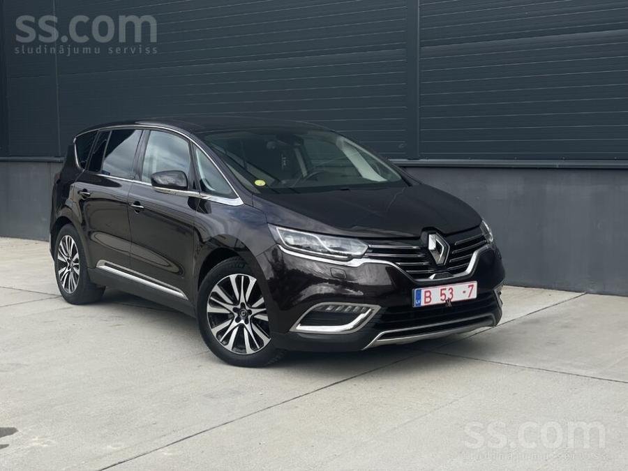 Brown Renault Espace 2015 in Riga, with an engine capacity of 1.60 L and mileage of 206 thousand km for 9800 €, photo 4 on AUTOMOTO.COM.LV