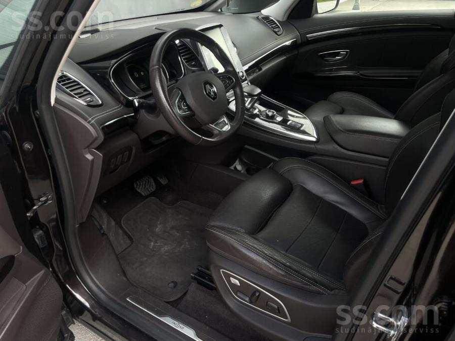 Brown Renault Espace 2015 in Riga, with an engine capacity of 1.60 L and mileage of 206 thousand km for 9800 €, photo 7 on AUTOMOTO.COM.LV