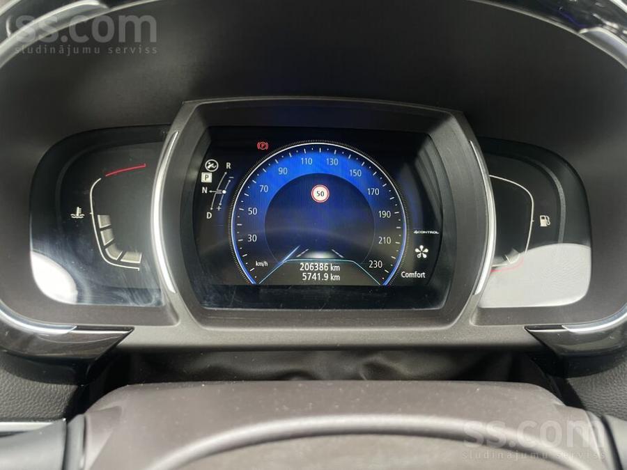 Brown Renault Espace 2015 in Riga, with an engine capacity of 1.60 L and mileage of 206 thousand km for 9800 €, photo 21 on AUTOMOTO.COM.LV