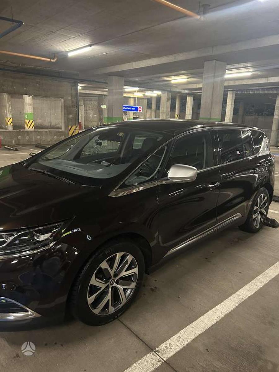 Brūns Renault Espace 2015 Viļņa, ar dzinēja tilpumu 1.60 L un nobraukumu 187 tūkst. km par 11800 €, foto 4 vietnē AUTOMOTO.COM.LV