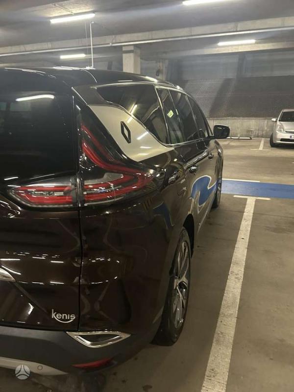 Brown Renault Espace 2015 in Vilnius, with an engine capacity of 1.60 L and mileage of 187 thousand km for 11800 €, photo 7 on AUTOMOTO.COM.LV