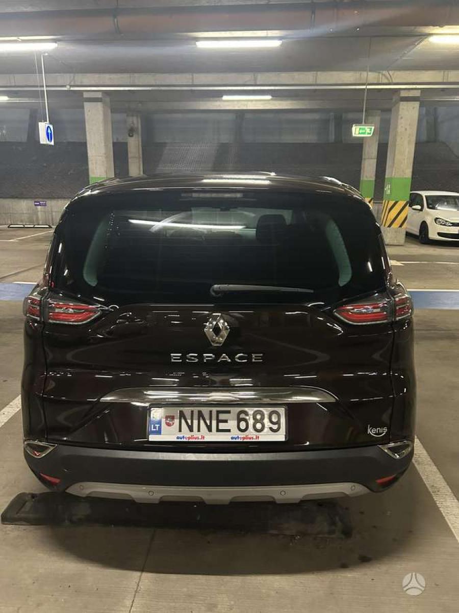 Brūns Renault Espace 2015 Viļņa, ar dzinēja tilpumu 1.60 L un nobraukumu 187 tūkst. km par 11800 €, foto 8 vietnē AUTOMOTO.COM.LV