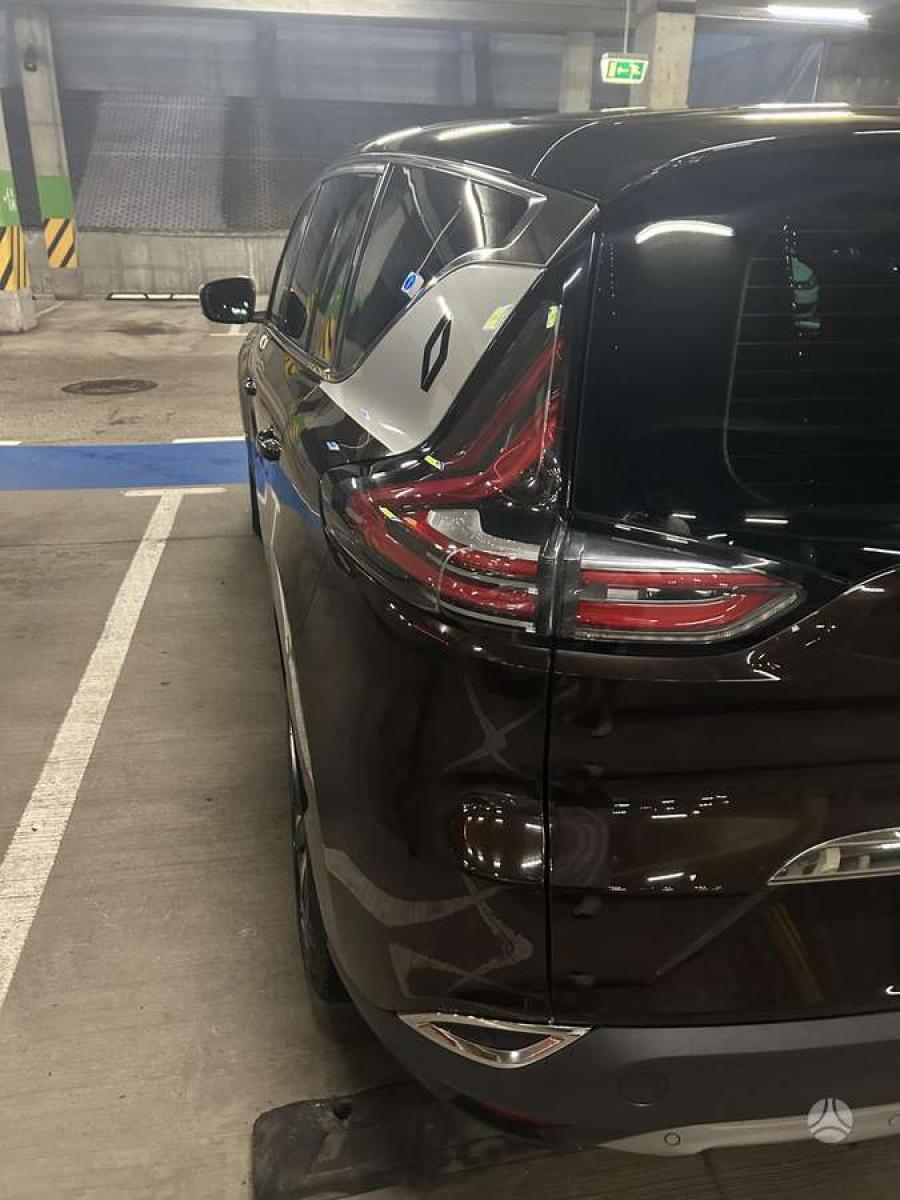 Brūns Renault Espace 2015 Viļņa, ar dzinēja tilpumu 1.60 L un nobraukumu 187 tūkst. km par 11800 €, foto 9 vietnē AUTOMOTO.COM.LV