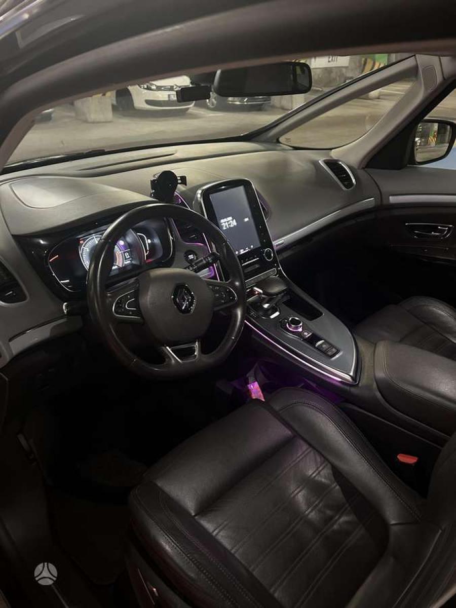 Brūns Renault Espace 2015 Viļņa, ar dzinēja tilpumu 1.60 L un nobraukumu 187 tūkst. km par 11800 €, foto 10 vietnē AUTOMOTO.COM.LV