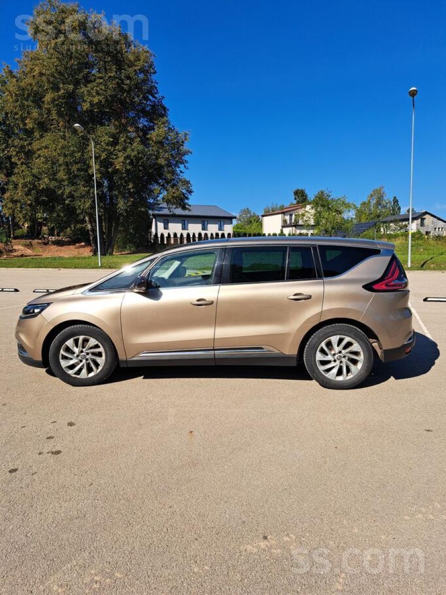 Brown Renault Espace 2016 in Dobele, with an engine capacity of 1.60 L and mileage of 255 thousand km for 9200 €, photo 3 on AUTOMOTO.COM.LV