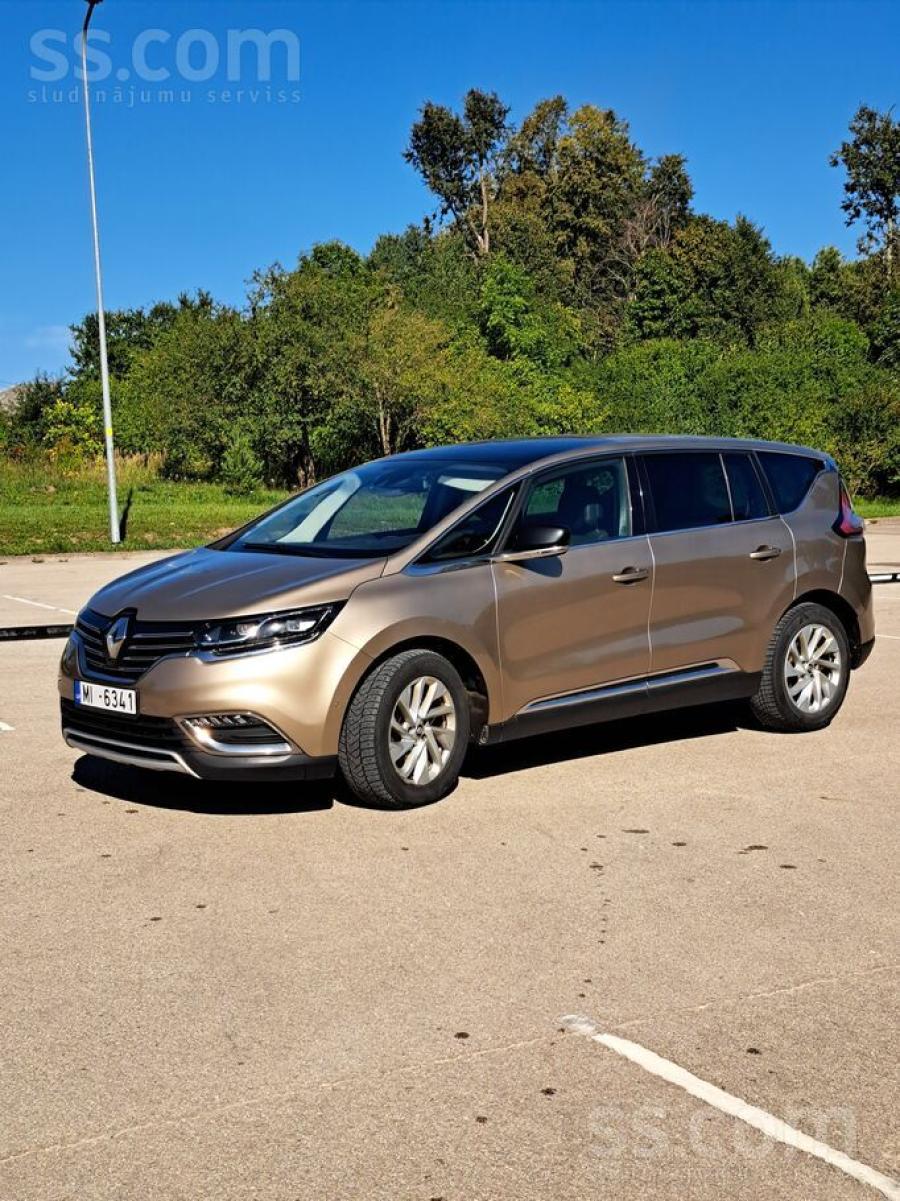 Brown Renault Espace 2016 in Dobele, with an engine capacity of 1.60 L and mileage of 255 thousand km for 9200 €, photo 4 on AUTOMOTO.COM.LV