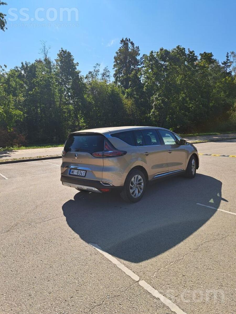 Brown Renault Espace 2016 in Dobele, with an engine capacity of 1.60 L and mileage of 255 thousand km for 9200 €, photo 7 on AUTOMOTO.COM.LV