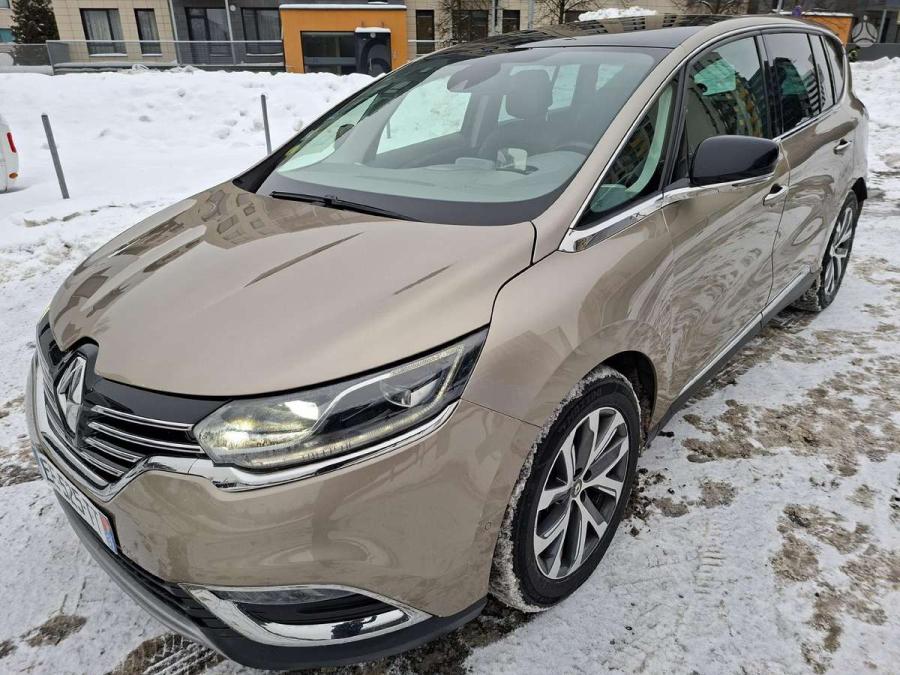 Brūns Renault Espace 2016 Viļņa, ar dzinēja tilpumu 1.60 L un nobraukumu 230 tūkst. km par 8500 €, foto 1 vietnē AUTOMOTO.COM.LV