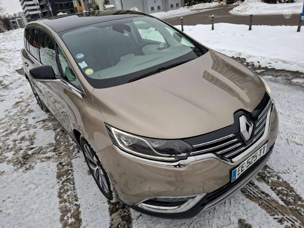 Brown Renault Espace 2016 in Vilnius, with an engine capacity of 1.60 L and mileage of 230 thousand km for 8500 €, photo 2 on AUTOMOTO.COM.LV