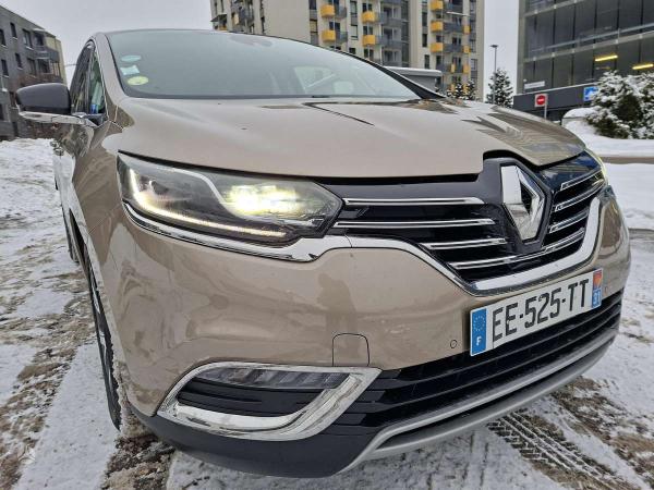 Brown Renault Espace 2016 in Vilnius, with an engine capacity of 1.60 L and mileage of 230 thousand km for 8500 €, photo 5 on AUTOMOTO.COM.LV