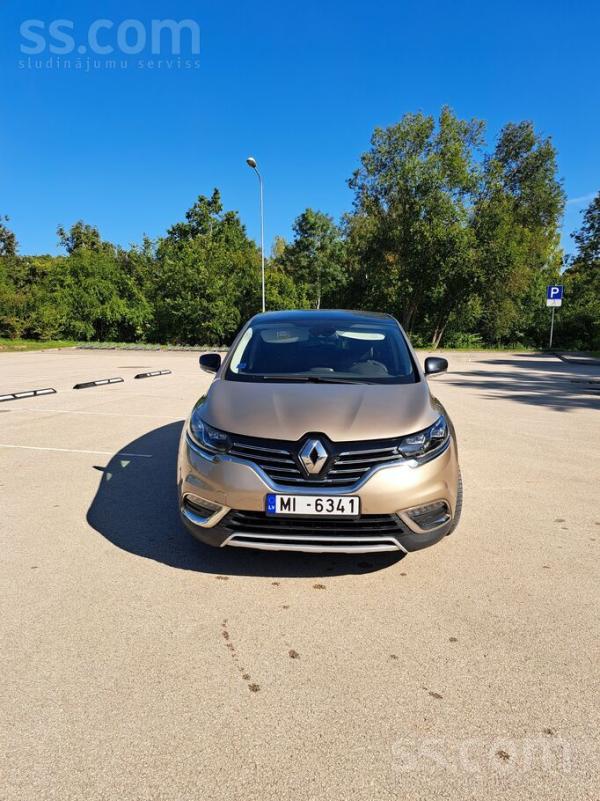 Brūns Renault Espace 2016 Dobele, ar dzinēja tilpumu 1.60 L un nobraukumu 255 tūkst. km par 8900 €, foto 1 vietnē AUTOMOTO.COM.LV