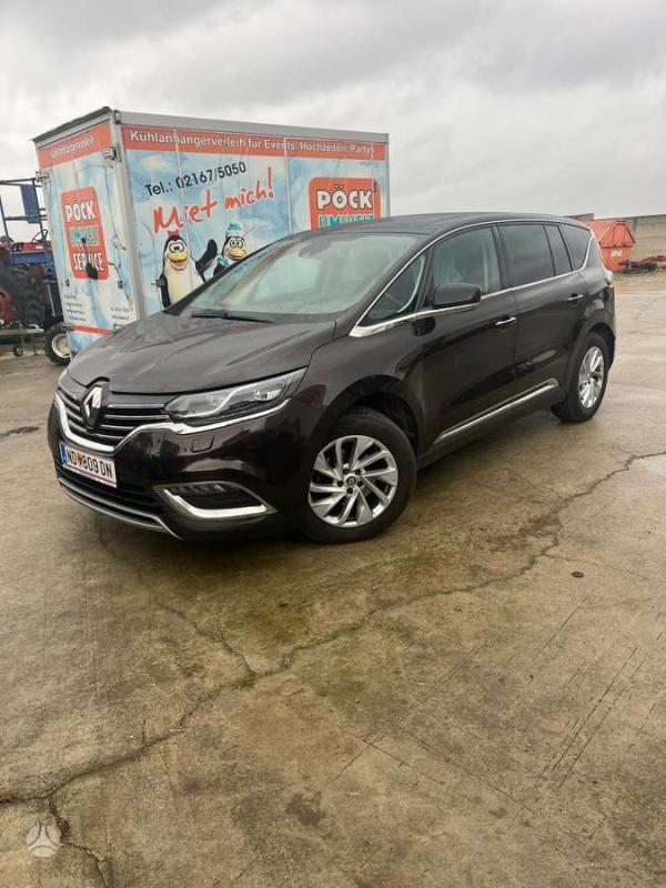 Brūns Renault Espace 2016 Kauņa, ar dzinēja tilpumu 1.60 L un nobraukumu 173 tūkst. km par 4900 €, foto 2 vietnē AUTOMOTO.COM.LV
