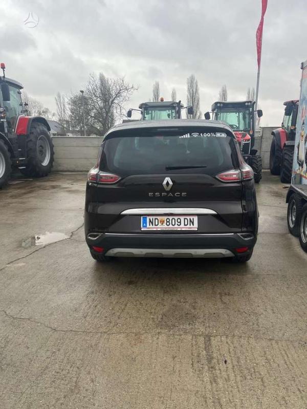 Brūns Renault Espace 2016 Kauņa, ar dzinēja tilpumu 1.60 L un nobraukumu 173 tūkst. km par 4900 €, foto 3 vietnē AUTOMOTO.COM.LV