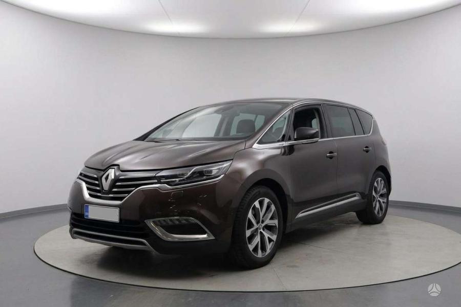 Brūns Renault Espace 2016 Viļņa, ar dzinēja tilpumu 1.60 L un nobraukumu 128 tūkst. km par 7000 €, foto 1 vietnē AUTOMOTO.COM.LV