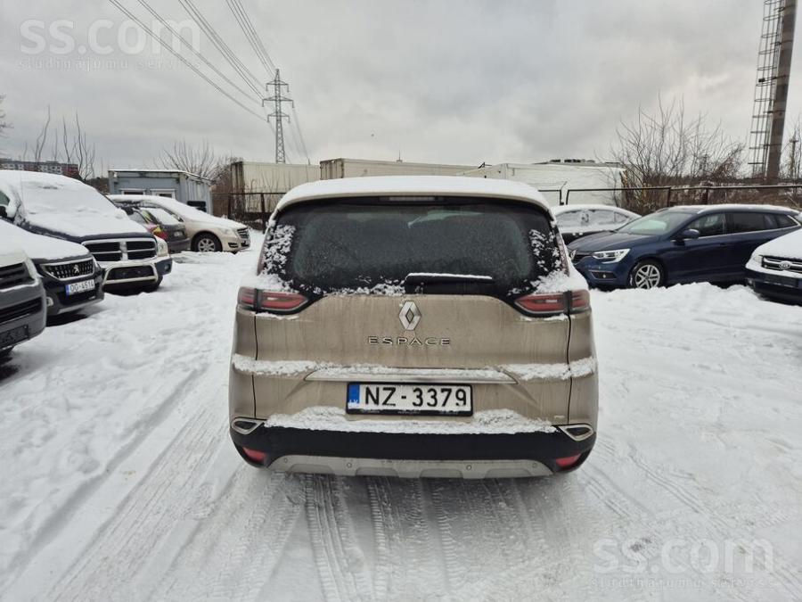 Brūns Renault Espace 2017 Rīga, ar dzinēja tilpumu 1.60 L un nobraukumu 291 tūkst. km par 10990 €, foto 7 vietnē AUTOMOTO.COM.LV