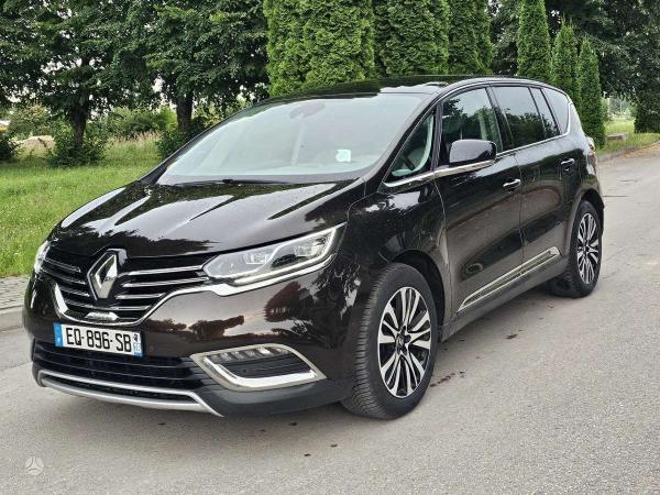 Brūns Renault Espace 2017 Tauragė, ar dzinēja tilpumu 1.60 L un nobraukumu 227 tūkst. km par 8700 €, foto 1 vietnē AUTOMOTO.COM.LV