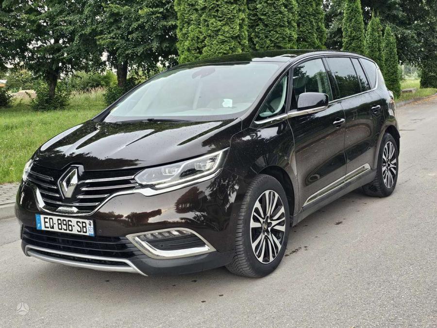 Brown Renault Espace 2017 in Taurage, with an engine capacity of 1.60 L and mileage of 227 thousand km for 8700 €, photo 1 on AUTOMOTO.COM.LV