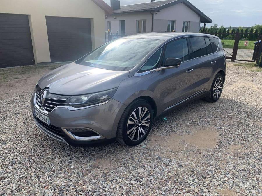 Brown Renault Espace 2017 in Vilnius, with an engine capacity of 1.60 L and mileage of 230 thousand km for 8450 €, photo 1 on AUTOMOTO.COM.LV