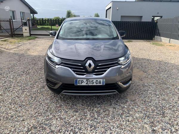 Brown Renault Espace 2017 in Vilnius, with an engine capacity of 1.60 L and mileage of 230 thousand km for 8450 €, photo 4 on AUTOMOTO.COM.LV