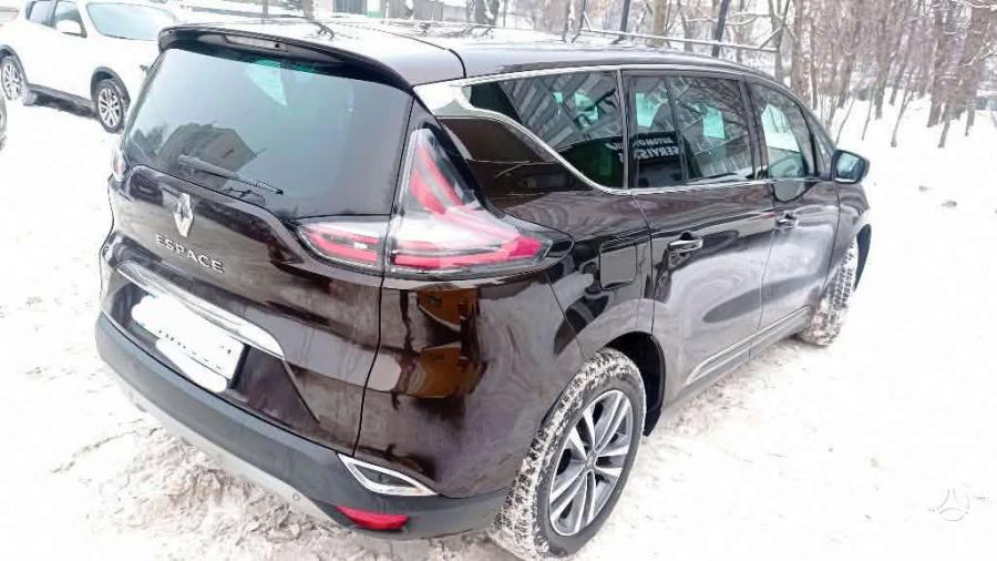 Brūns Renault Espace 2018 Kauņa, ar dzinēja tilpumu 1.60 L un nobraukumu 204 tūkst. km par 7400 €, foto 2 vietnē AUTOMOTO.COM.LV