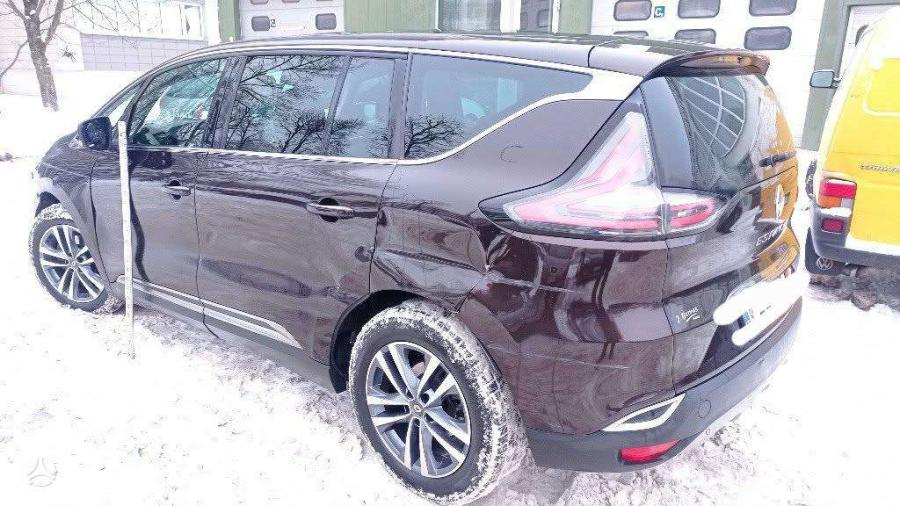 Brūns Renault Espace 2018 Kauņa, ar dzinēja tilpumu 1.60 L un nobraukumu 204 tūkst. km par 7400 €, foto 4 vietnē AUTOMOTO.COM.LV