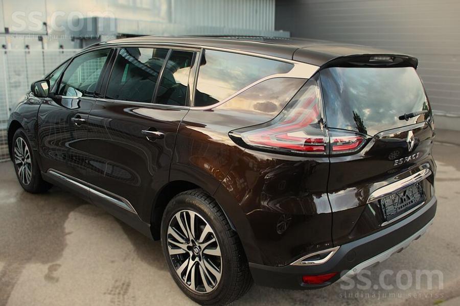 Brūns Renault Espace 2018 Rīga, ar dzinēja tilpumu 1.60 L un nobraukumu 0 tūkst. km par 14650 €, foto 5 vietnē AUTOMOTO.COM.LV