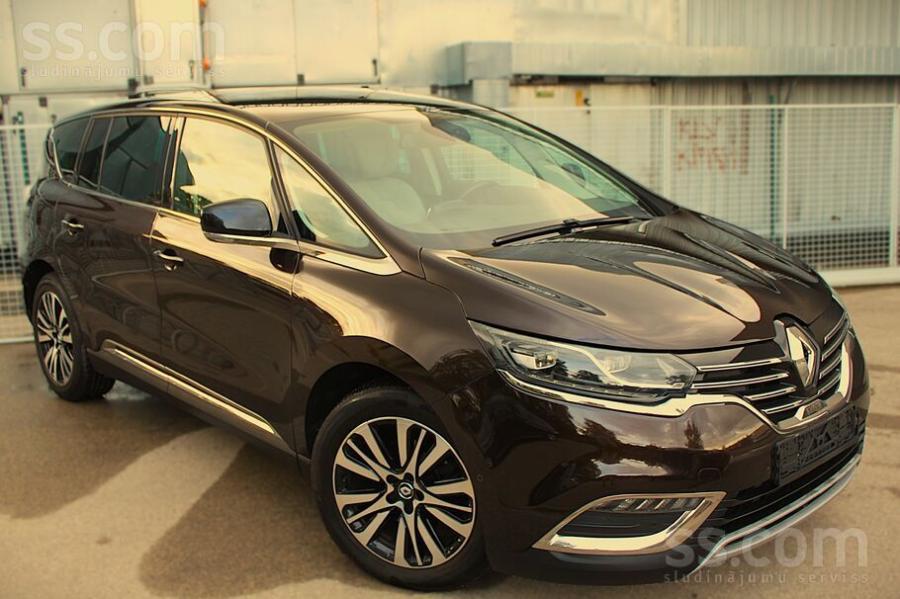 Brūns Renault Espace 2018 Rīga, ar dzinēja tilpumu 1.60 L un nobraukumu 0 tūkst. km par 14650 €, foto 6 vietnē AUTOMOTO.COM.LV
