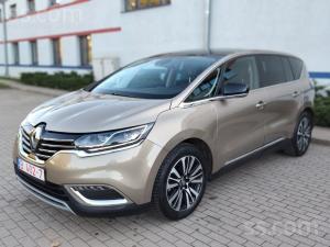 Brown Renault Espace 2018 in Riga, with an engine capacity of 1.60 L and mileage of 193 thousand km for 12400 €, photo  on AUTOMOTO.COM.LV