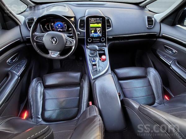 Brown Renault Espace 2018 in Riga, with an engine capacity of 1.60 L and mileage of 193 thousand km for 12400 €, photo 8 on AUTOMOTO.COM.LV