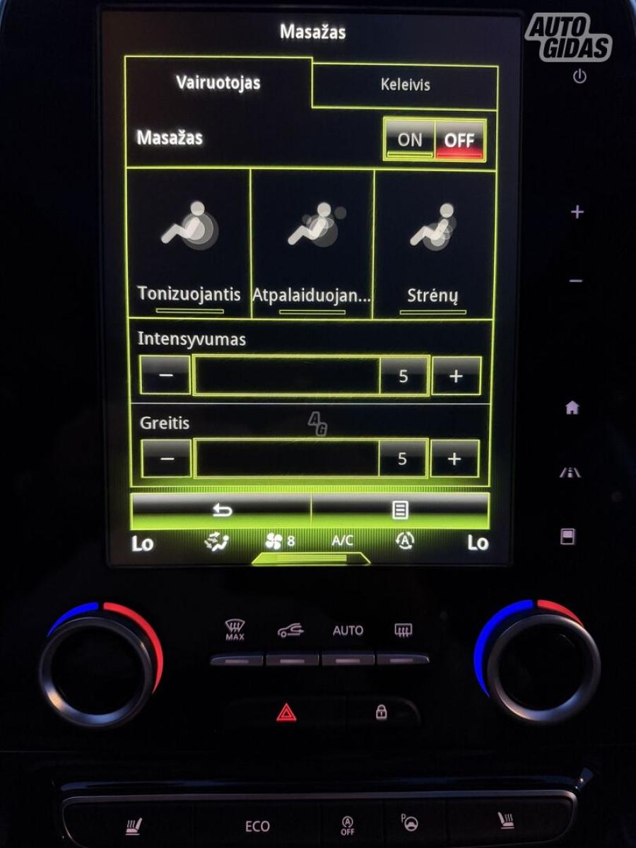 Renault Espace 2017 in Vilnius, with an engine capacity of 1.60 L and mileage of 255 thousand km for 13000 €, photo 20 on AUTOMOTO.COM.LV