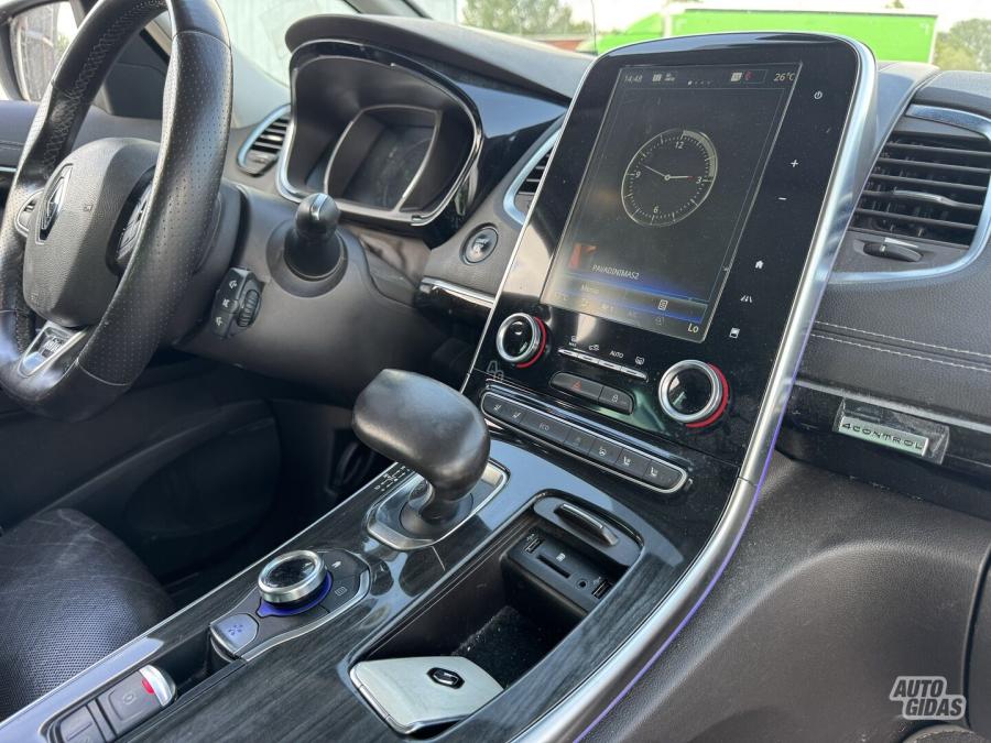 Renault Espace 2018 in Marijampole, with an engine capacity of 1.60 L and mileage of 237 thousand km for 12685 €, photo 27 on AUTOMOTO.COM.LV