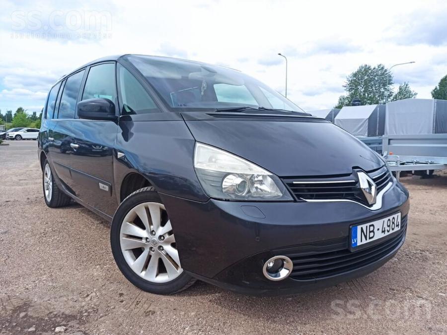 Pelēks Renault Espace 2013 Daugavpils, ar dzinēja tilpumu 2.00 L un nobraukumu 0 tūkst. km par 6950 €, foto 3 vietnē AUTOMOTO.COM.LV