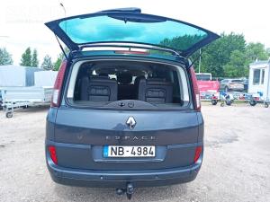 Pelēks Renault Espace 2013 Daugavpils, ar dzinēja tilpumu 2.00 L un nobraukumu 0 tūkst. km par 6950 €, foto 9 vietnē AUTOMOTO.COM.LV