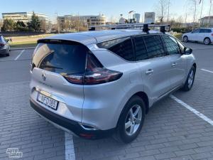 Grey Renault Espace 2016 in Vilnius, with an engine capacity of 1.60 L and mileage of 185 thousand km for 8950 €, photo 5 on AUTOMOTO.COM.LV