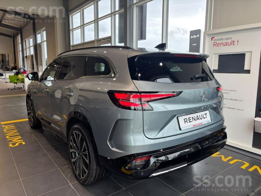 Grey Renault Espace 2026 in Liepaja, with an engine capacity of 1.20 L and mileage of 0 thousand km for 42490 €, photo 6 on AUTOMOTO.COM.LV