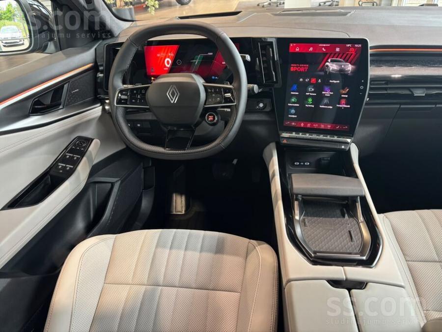 Grey Renault Espace 2026 in Liepaja, with an engine capacity of 1.20 L and mileage of 0 thousand km for 42490 €, photo 18 on AUTOMOTO.COM.LV