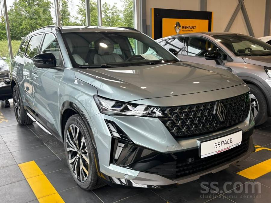 Grey Renault Espace 2026 in Liepaja, with an engine capacity of 1.20 L and mileage of 0 thousand km for 42490 €, photo 27 on AUTOMOTO.COM.LV