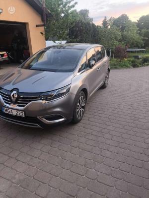 Pelēks Renault Espace 2015 Viļņa, ar dzinēja tilpumu 1.60 L un nobraukumu 197 tūkst. km par 8000 €, foto  vietnē AUTOMOTO.COM.LV