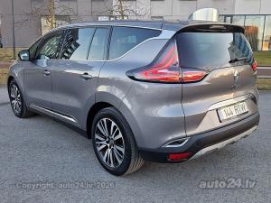 Grey Renault Espace 2015 in Tallinn, with an engine capacity of 1.60 L and mileage of 106 thousand km for 13990 €, photo 8 on AUTOMOTO.COM.LV
